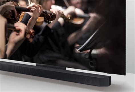 삼성 사운드바 사운드바의 디스플레이 창에 표시되는 오디오 형식 알아보기