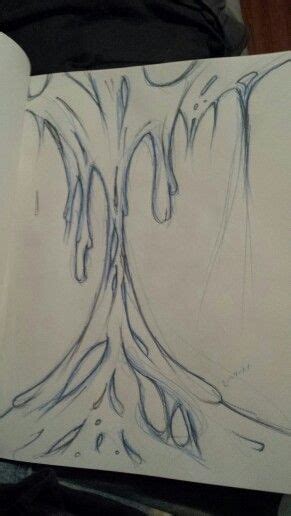 Tree Drawing With Ink Art Inspiration