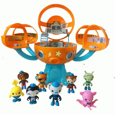 Octonauts Octopod Playset 8 Pieces With Deep Sea Captain Barnacles And Gup Fruugo Uk