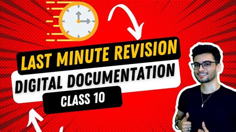 Digital Documentation Important Questions Class 10 Cbse 2024 It 402 Youtube