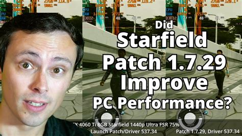 Starfield Patch PC Performance Tested Vs Launch Nvidia AMD Intel Arc GPUs And CPU