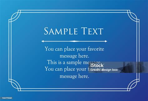 A Classy Card Design Antique Ornamental Design Elegant Border Pattern