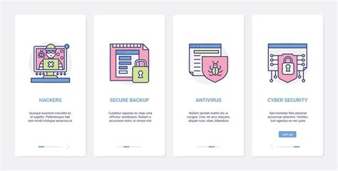 Premium Vector Hacker Antivirus Protection Cyber Security Technology Illustration