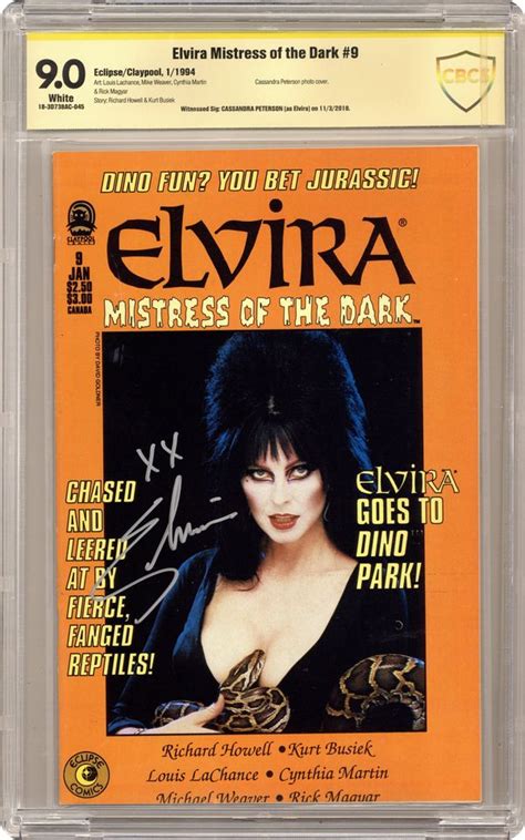 Elvira Mistress Of The Dark 1993 Comic Books Graded By Cbcs