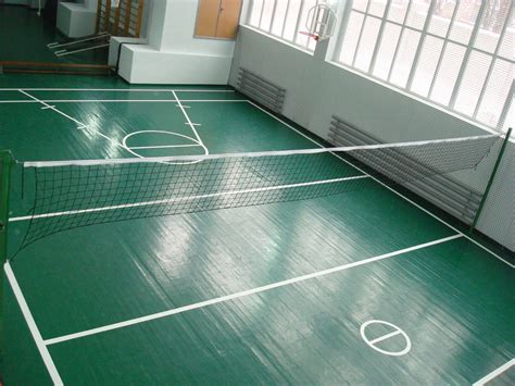 Строительство волейбольной площадки для игр на улице пляже в спортивном зале Спорт Світ