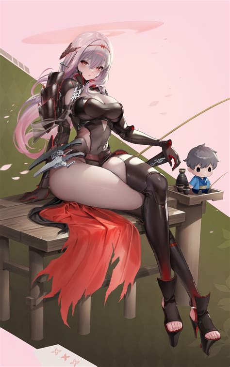 Commander And Scarlet Goddess Of Victory Nikke Drawn By Yuen Danbooru