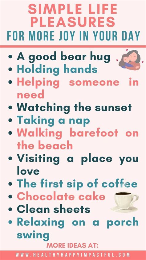 150 Simple Life Pleasures That Fill Your Day With Joy Artofit