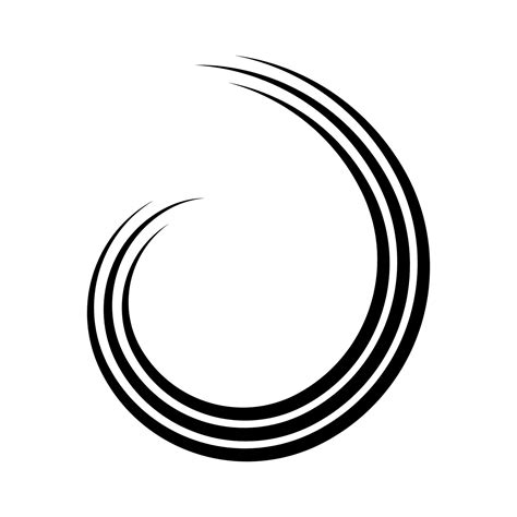 Shape Design Incorporates Curve Line Strip Swirl Wave And Energy