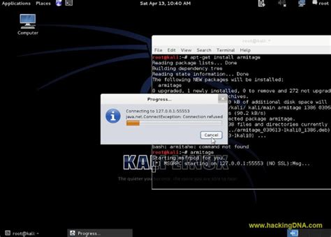 Hackingdna Kali Armitage On Kali Linux