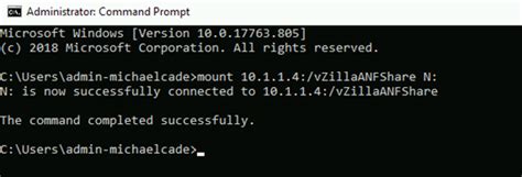 How To Mount A An NFS Share In Windows Server