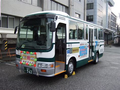 個別 コミュニティバス 伊勢市コミュニティバスおかげバス出発式の写真画像 路線図ドットコム フォトギャラリー