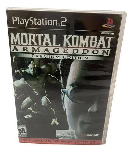Mortal Kombat Armageddon Premium Edition C Capa E Pôster Ps2 Mercadolivre