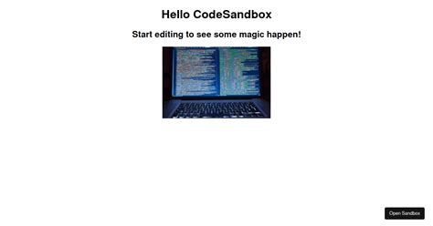 MUI Image Component Codesandbox