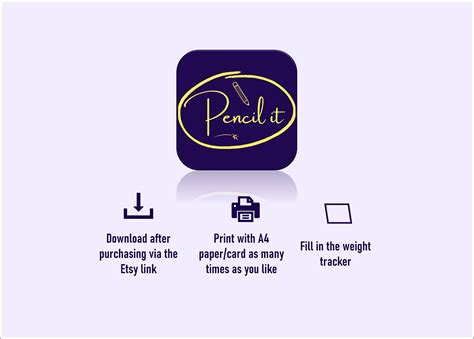 Weight Loss Tracker Printable Weight Planner Weight Loss Chart Body Measurements Before