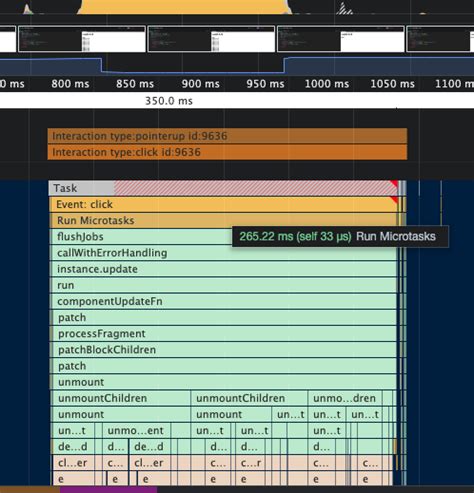 since 3 2 41 devtools spends a lot of time in cleanupbuffer during component unmounts · issue