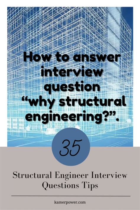 35 Structural Engineer Interview Questions How To Answer Interview Question Why Structural