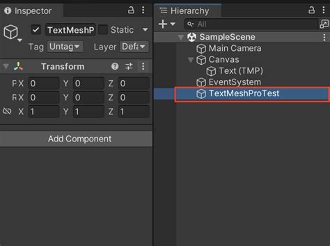UnityTextMeshProの使い方まとめ ふわっとわーるど