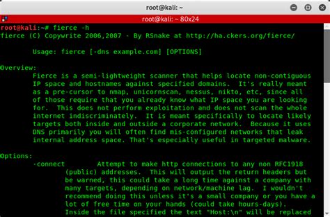 Fierce Domain Dns Scanner