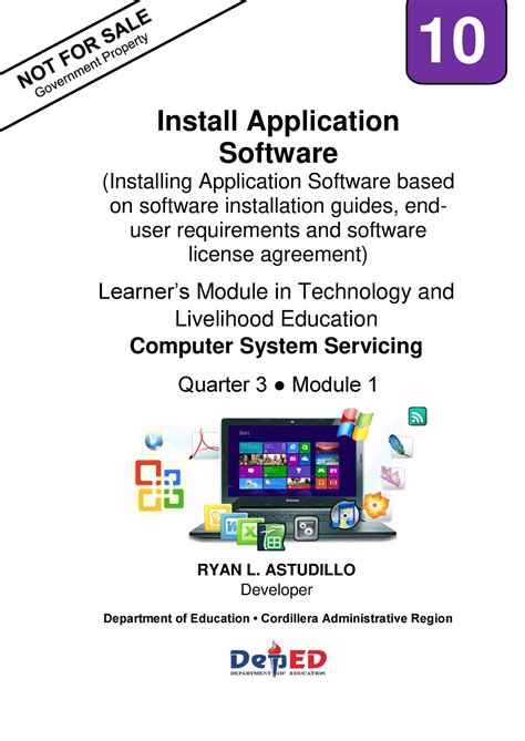 Tle10 Q3mod1 Intallation Appllication Software V3 I Install Application Software Installing