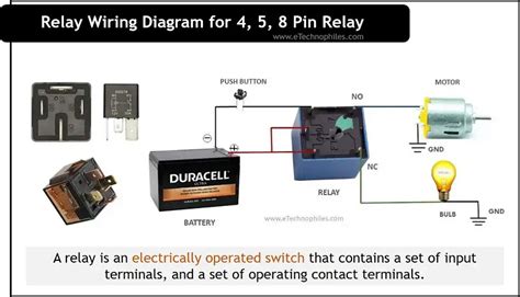 Relay Wiring Diagram For Pin Automotive Relay