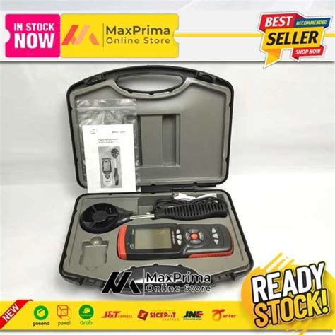 Promo Anemometer Data Logger Wind Cfm Cmm Air Flow Benetech Gt Diskon Di Seller