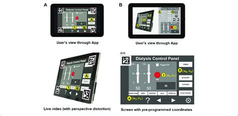 Reference Marker Detection A Four Marker Approach And B Single