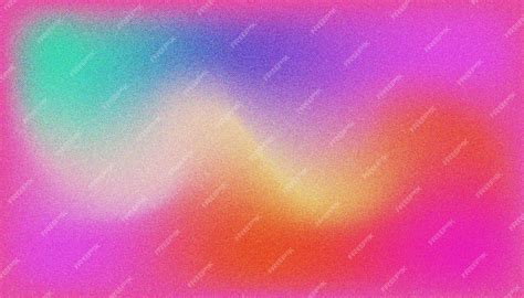 Premium Vector Grainy Colorful Mix Gradient Background