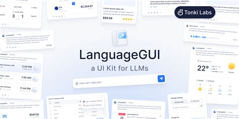 💬 Languagegui — A Ui Kit For Llms Figma