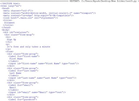 How To Parse Local Html File In Python Geeksforgeeks