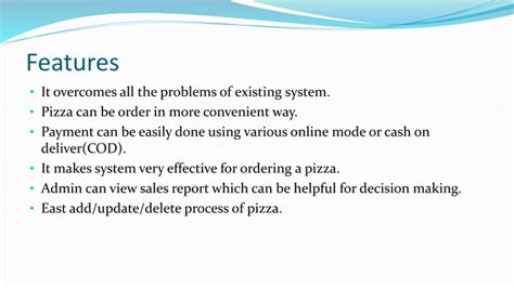 Online Pizza Ordering System Using Javapptx Food Industry Industries