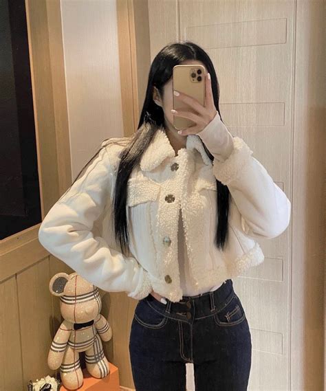 최저가양털안감 크롭 양털 미니 무스탕 겨울 아우터 에이블리