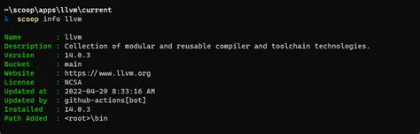 Llvm Clang 14 Do Not Include · Issue 3606 · Scoopinstallermain · Github