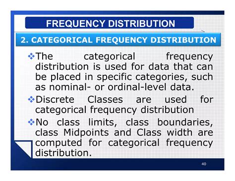 Frequency Distribution Pdf