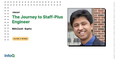 The Journey To Staff Plus Engineer Infoq