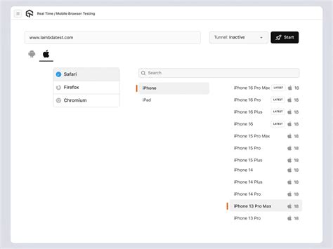 iphone 16 simulator online test your website and apps online