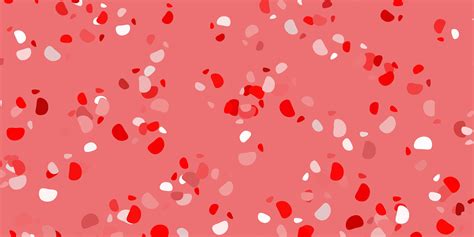 Light Red Vector Background With Random Forms 2537678 Vector Art At