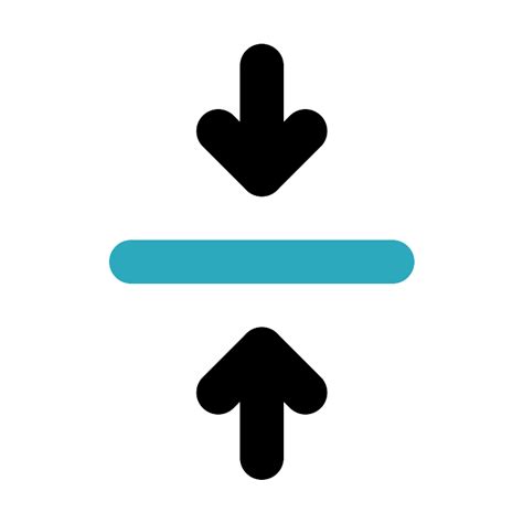 Down Up Scroll Bar Vector Svg Icon Svg Repo