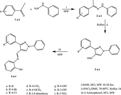 General Procedure For Synthesis Of Substituted Pyrazole Carbaldehyde