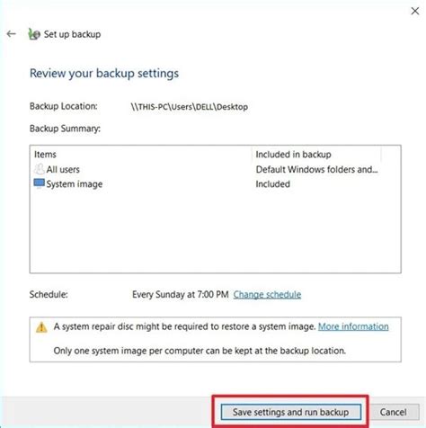 Backup Windows 10 To Network Drive
