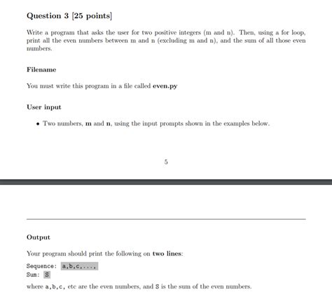 Solved Question 3 25 Points Write A Program That Asks The
