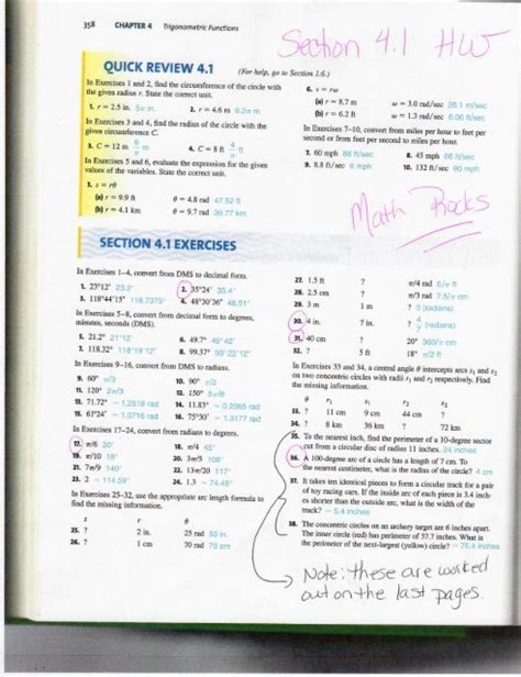 Section 4 1 Homework Answers