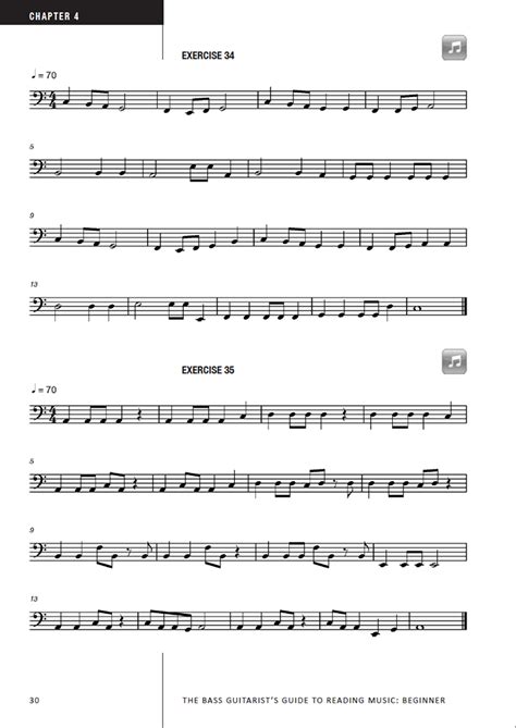 The Bass Guitarists Guide To Reading Music Beginner Level Bassline