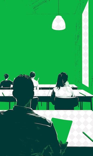 A Poster For A Class Called A Group Of People In Front Of A Green Wall