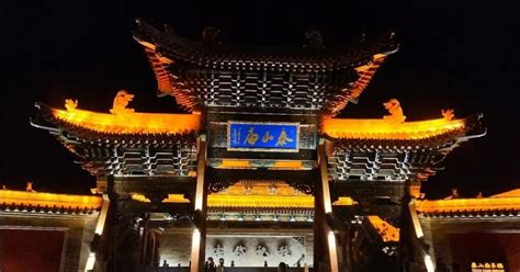 忻州古城夜景手机实拍