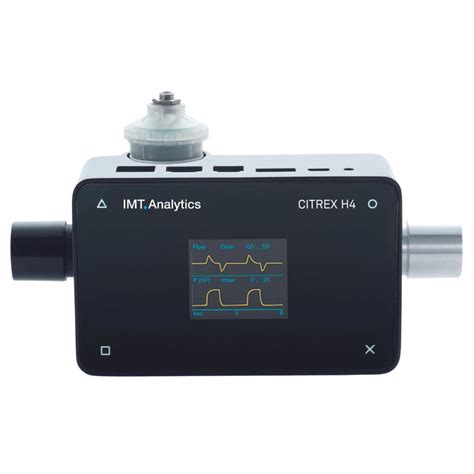 Flow Analyzer CITREX H4 IMT Analytics Pressure For Medical Devices For Respiratory