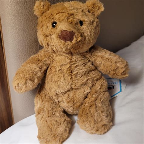 Nwt Jellycat Tiny Bartholomew Bear Htf Depop