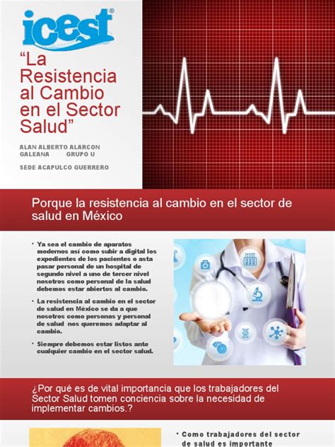 La Resistencia Al Cambio En El Sector Salud Pdf Bienestar Medicina