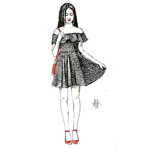 Иллюстрация 12 в стиле мода и красота