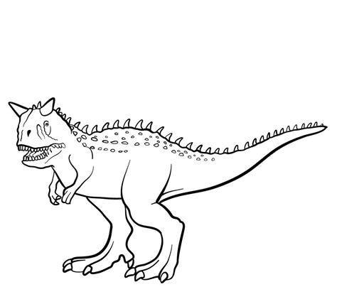 Carnotaurus Coloring Pages Coloring Pages