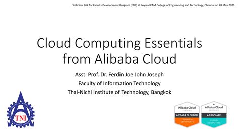 Cloud Computing Essentials In Alibaba Cloud Ppt